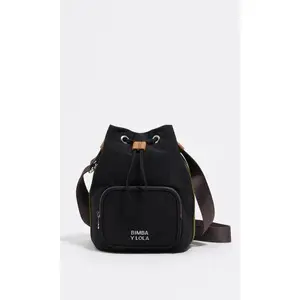 Bimba Y Lola Nylon Mini Bag - Black