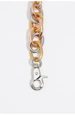 Bimba Y Lola Three-tone Chain Necklace