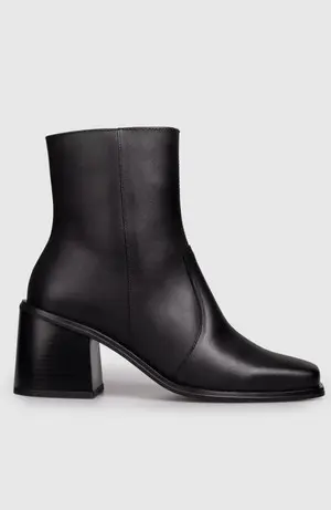 MANELA Libia Leather Booties