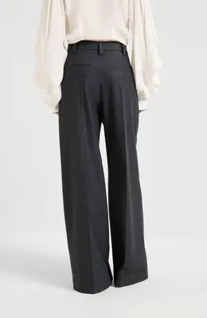 Brunello Cucinelli Flared Sartorial Trousers