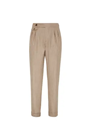 Brunello Cucinelli High Waisted Pants For Men