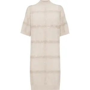 Brunello Cucinelli High Neck Dresses