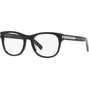 Saint Laurent 55mm Rectangle Optical Glasses - Black
