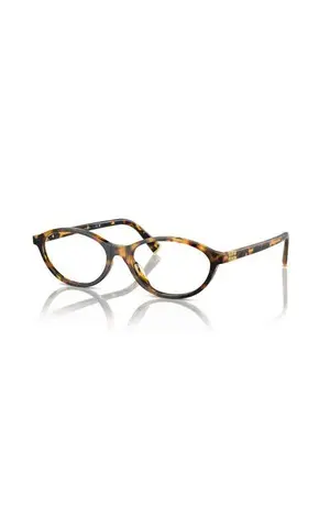 Miu Miu 55mm Oval Optical Glasses