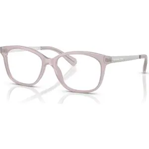 Michael Kors 51mm Rectangle Optical Glasses - Violet