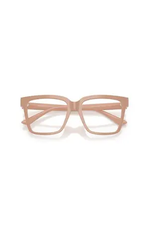JIMMY CHOO 52mm Square Eyeglasses - Pink