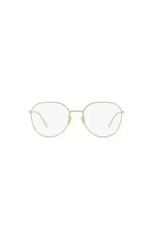 Saint Laurent 53mm Round Eyeglasses