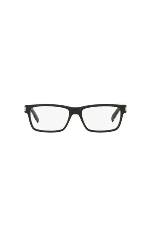 Saint Laurent 56mm Rectangle Full Rim Optical Glasses