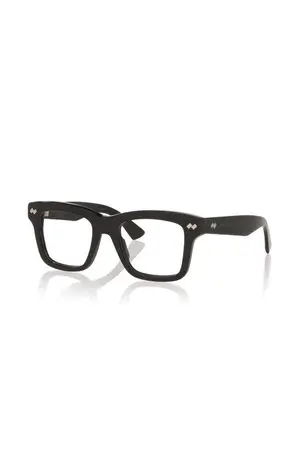 Bottega Veneta 51mm Rectangle Optical Glasses - Black