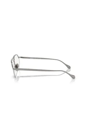 FERRARI 57mm Irregular Eyeglasses - Grey