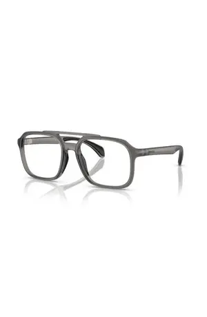 Moncler 54mm Square Optical Glasses - Grey