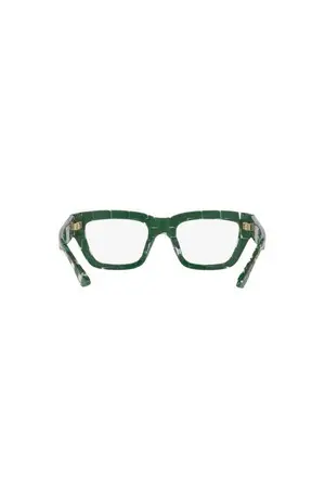 Bottega Veneta 50mm Rectangle Optical Glasses - Green