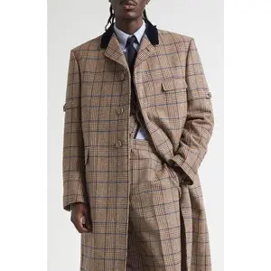 Thom Browne Striped Coats For Men