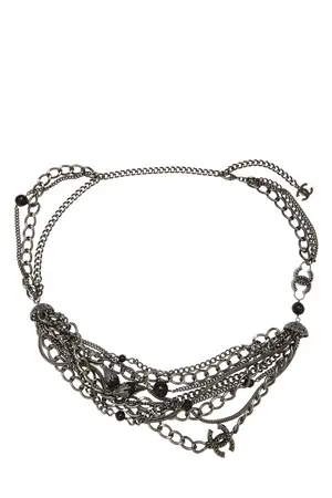 Chanel Chain Belt - Silver