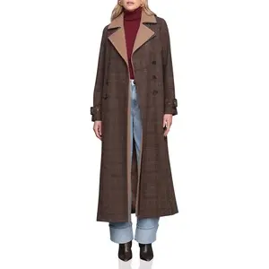 Avec Les Filles Double-layer Trench Coat