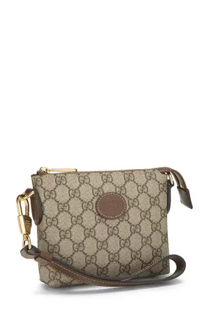Gucci Original Gg Supreme Convertible Wristlet