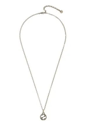 Gucci Interlocking GG Necklace Silver