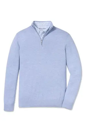 Mizzen+main Heritage Quarter Zip Sweater