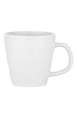 STONE + LAIN Olivia Stoneware 4-piece Mug Set - White