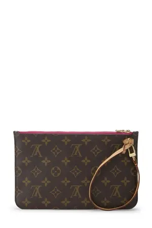 LOUIS VUITTON Monogram Pouch - Brown