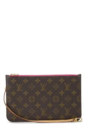 LOUIS VUITTON Monogram Pouch - Brown