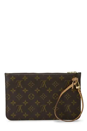 LOUIS VUITTON Monogram Pouch - Brown