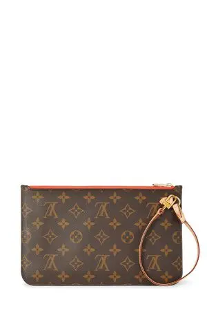 LOUIS VUITTON Monogram Pouch - Orange