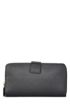 Prada Vitello Move Zip Around Wallet