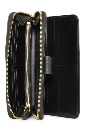 Prada Vitello Move Zip Around Wallet