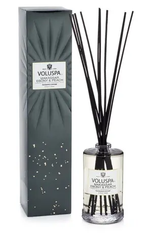 Voluspa Vermeilmakassar Ebony & Peach' Home Ambience Diffuser - No Color