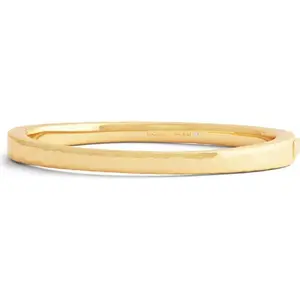 ANABEL ARAM JEWELRY Farrier Medium Hinged Bangle - Gold