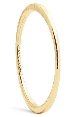 ANABEL ARAM JEWELRY Farrier Thin Hinged Bangle