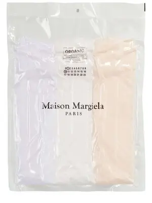 MAISON MARGIELA Pack Of Three T-shirts - White