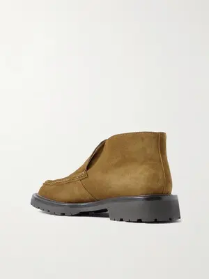 Legres Suede Ankle Boots - Brown