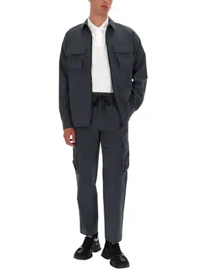 Versace Technical Cargo Pants - Grey