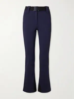Goldbergh Pippa Belted Flared Ski Pants - Blue