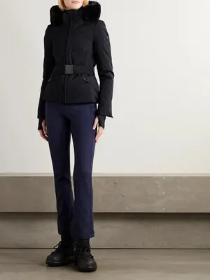 Goldbergh Pippa Belted Flared Ski Pants - Blue