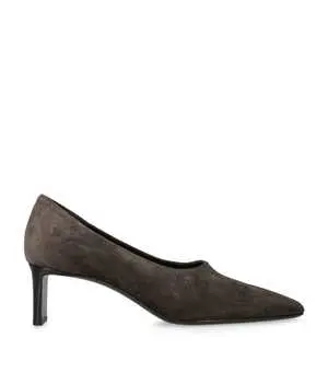 Khaite Suede Celia Pumps