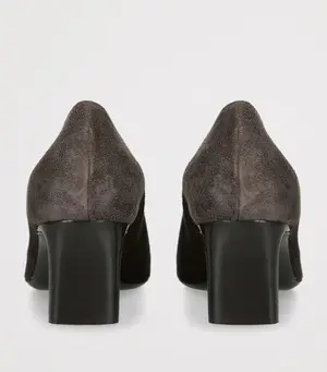 Khaite Suede Celia Pumps