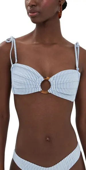 MONTCE Tori Ties Bandeau Bikini Top
