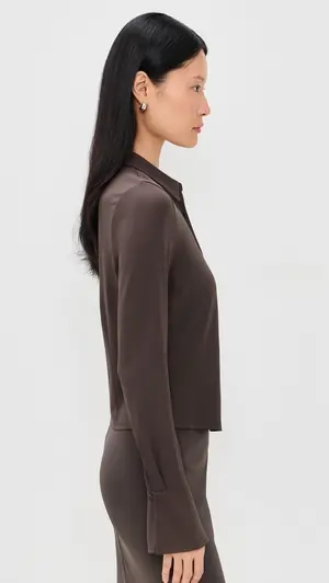 Good American Matte Jersey Long Sleeve Top