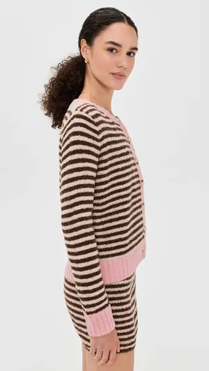 ANOTHER GIRL Stripe Cardigan