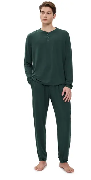 Eberjey Henry Long Pj Set