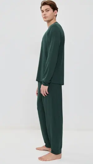 Eberjey Henry Long Pj Set