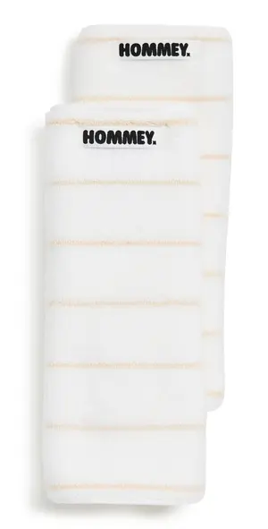 HOMMEY Face Washer 2 Pack - Biscuit