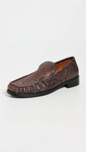 Acne Studios Light Hiss Embossed Loafers