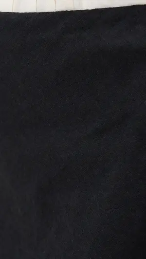 Free People Mini Linen Blend Skirt