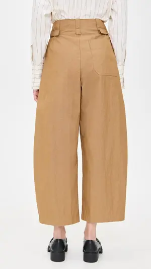 Pixie Market Curved Leg Trousers