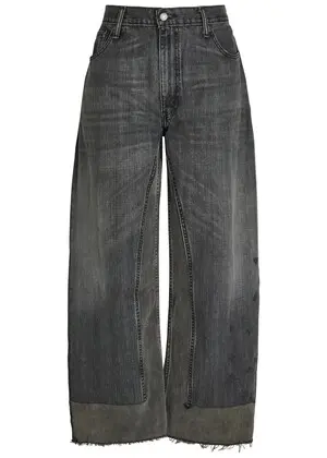 B Sides Black Wash Jeans For Women