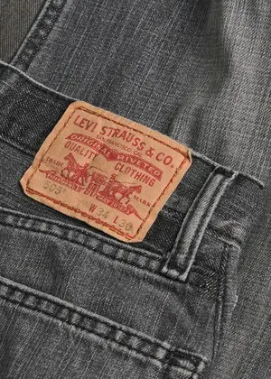 B Sides Reworked Vintage Paneled Wide-leg Jeans